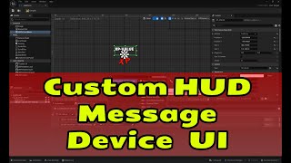 UEFN - Custom HUD Message Device UI - FCHQ.io