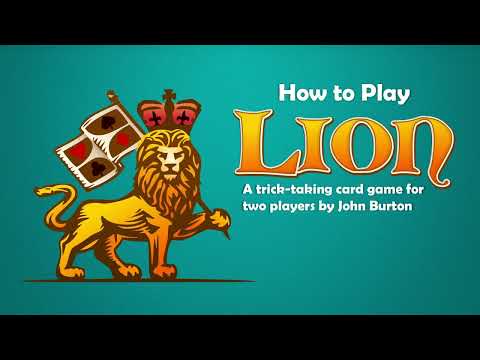 How to play Lion: A unique 2-player trick taking game