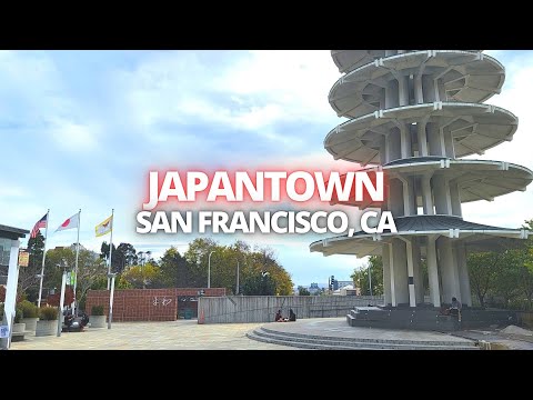 Exploring Japantown in San Francisco, California USA Walking Tour #japantown #sanfrancisco