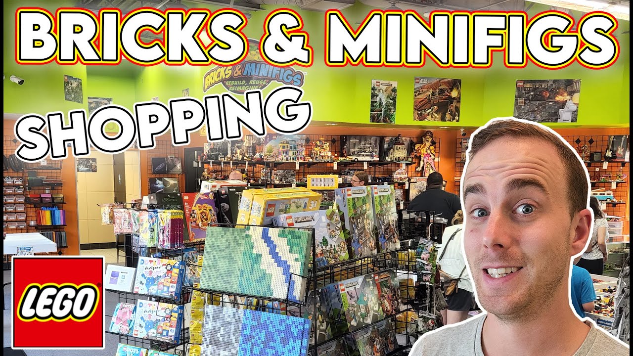 LEGO Shopping at Bricks & Minifigs Store!