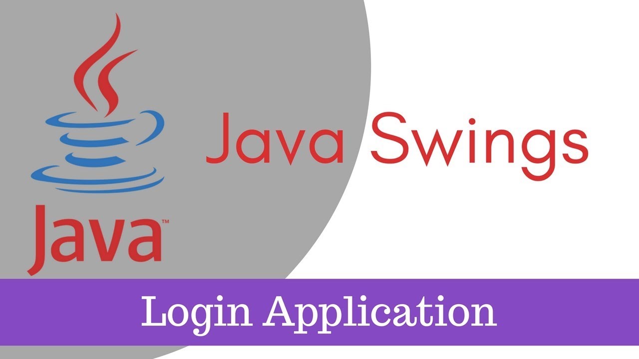ava tutorial [Java Swings] - Login Application in Java Swings Part 11