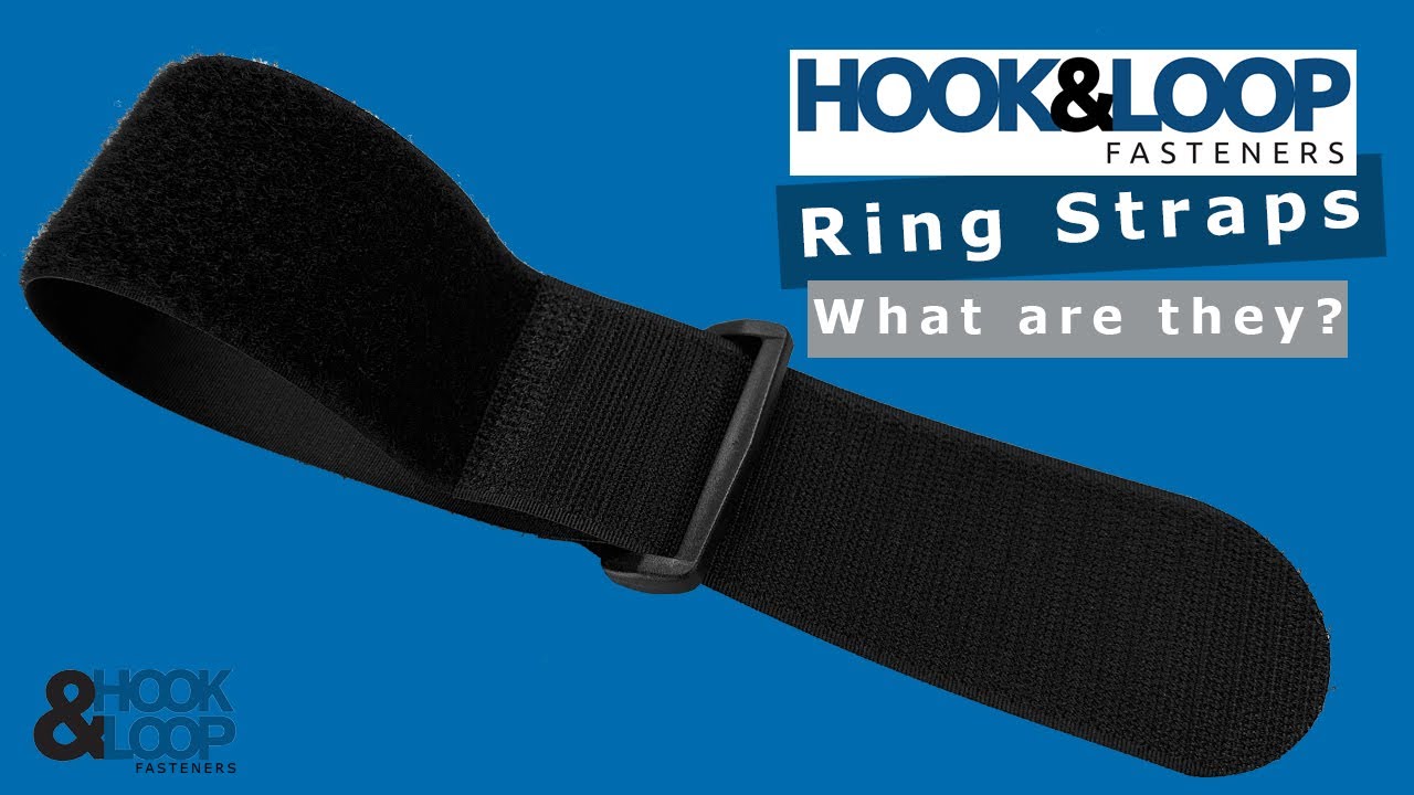 What are Hook and Loop Backstrap, Back-Ring Strap and Front-Ring Straps?