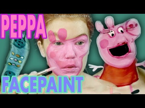 Peppa Pig make-up tutorial is terrifying the nation - Devon Live