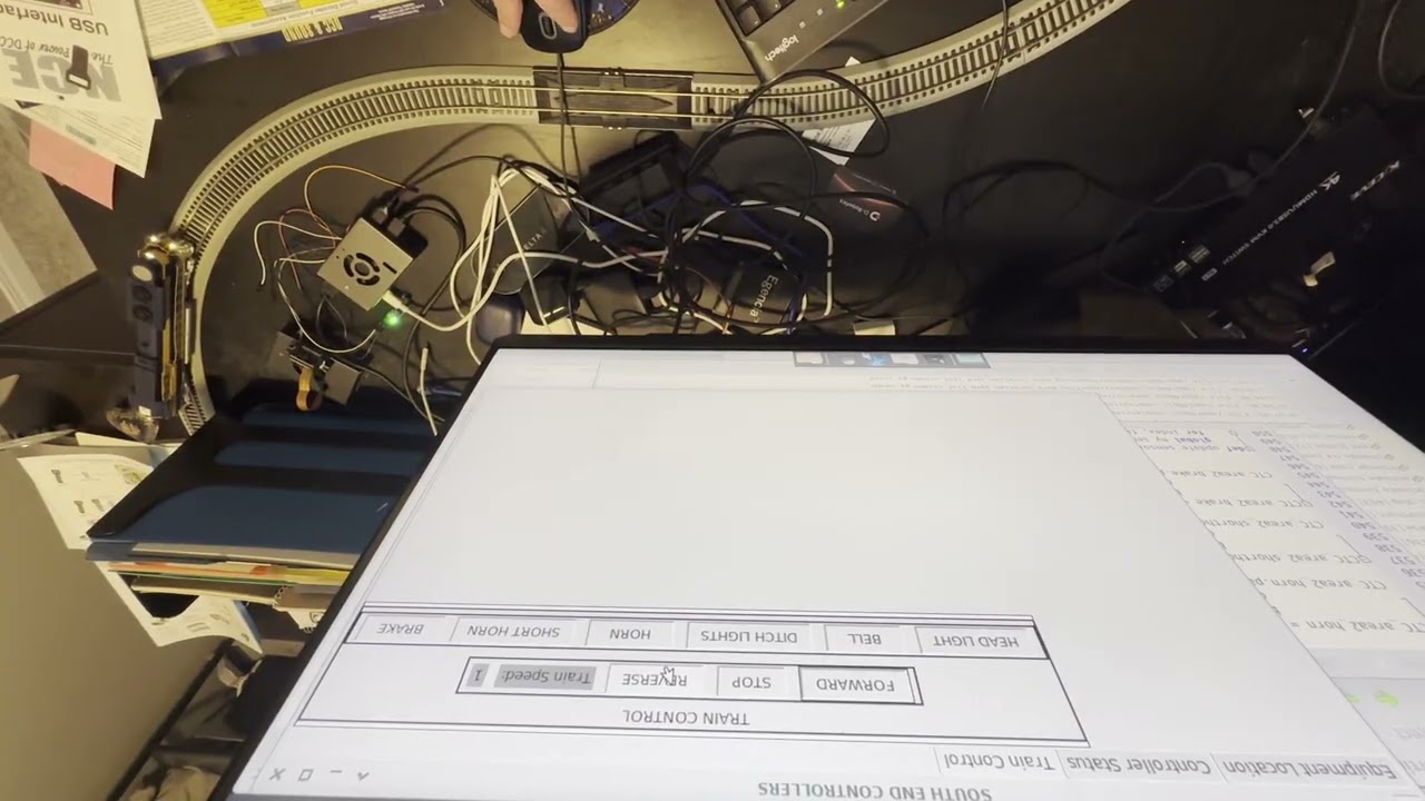 Python (RDK X5 Ubuntu) controlling a NCE Power Cab with USB interface