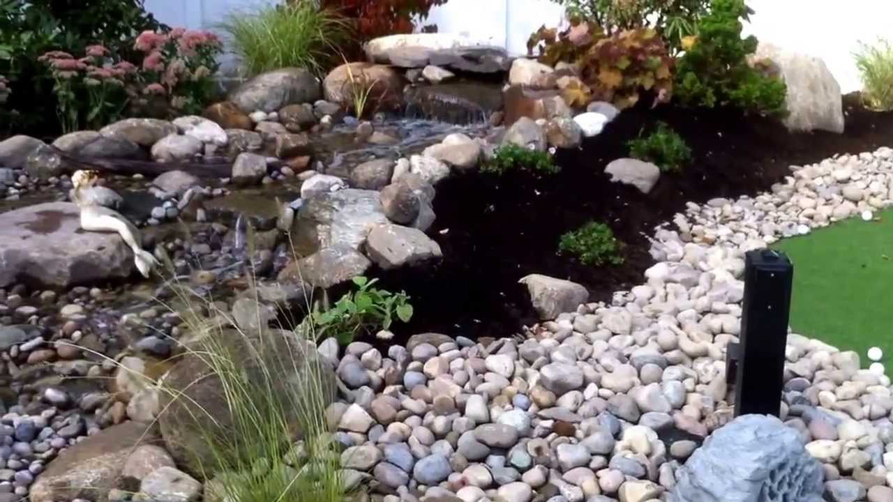 Pondless waterfalls from Brennan Landscaping Inc.