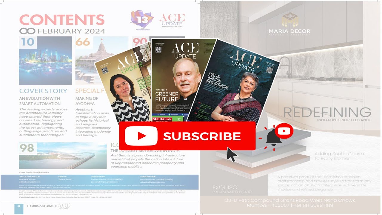 Stay abreast of the latest developments in the industry with ACE Update Magazine.🏗️🌟
