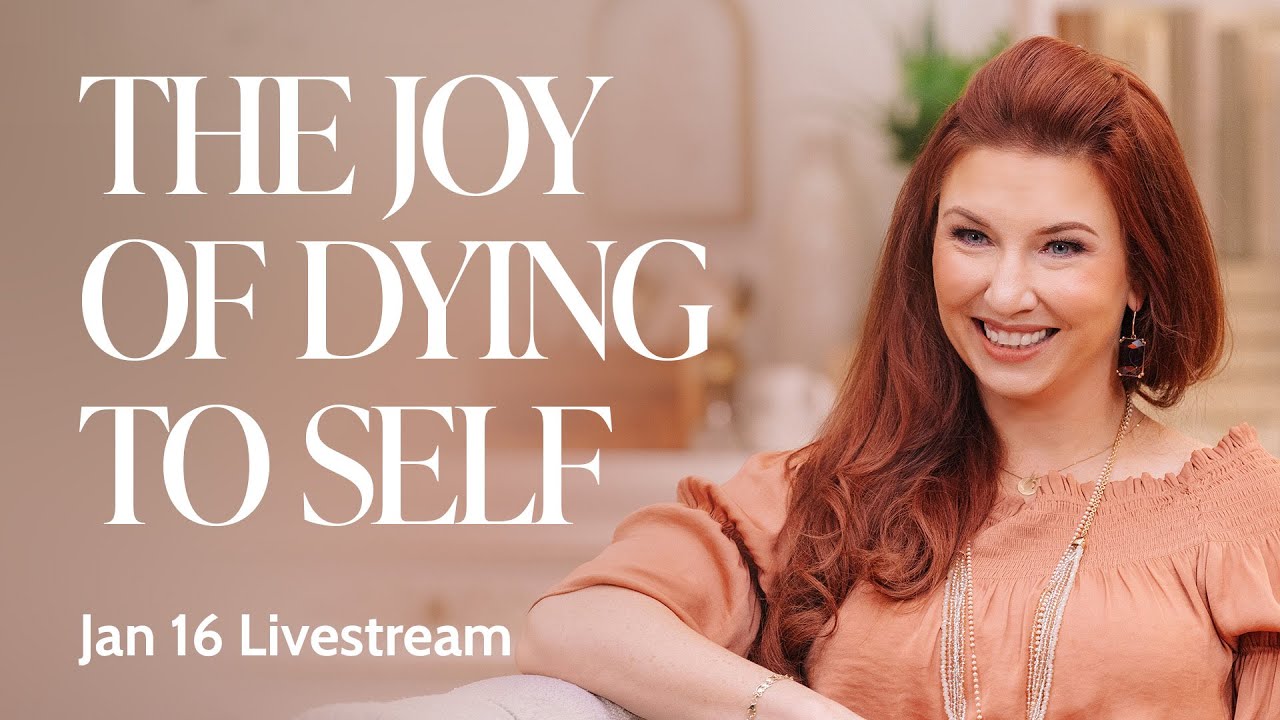LIVE with Carrie Pickett | Life Foundations: The Joy of Dying to Self - January 16, 2026