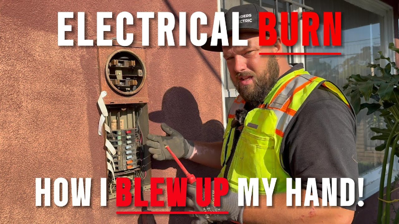 I Could've DIED! | Electrical Panel Upgrade Arc Flash Accident