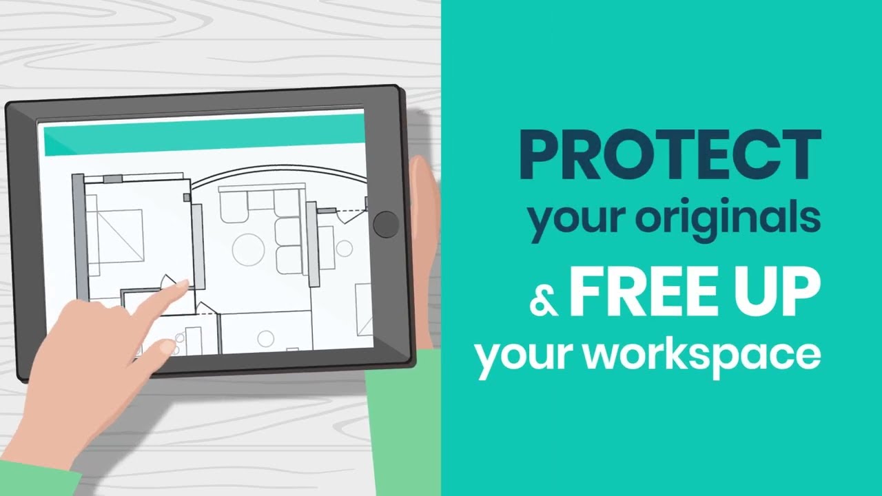 Large-format Scanning | Transform blueprints, maps, and any oversized documents into digital files.