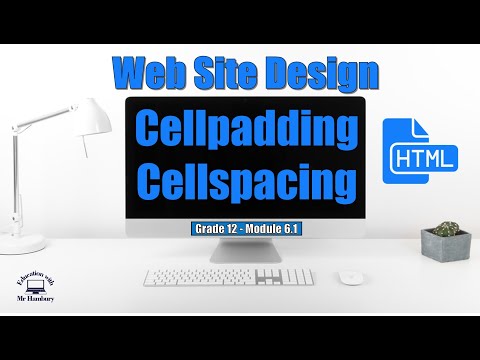 "Unlock the Power of HTML: Cellspacing & Cellpadding"