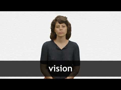English Translation of “VISION” | Collins French-English Dictionary
