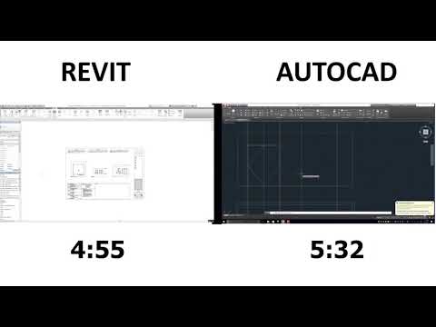 Which Is Faster Revit or AutoCAD