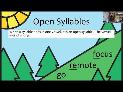 6 Syllable Types
