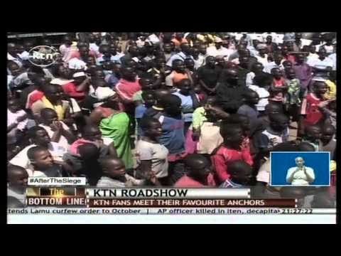 KTN Roadshow gives Nairobi residents the chance to interact with News Presenters
