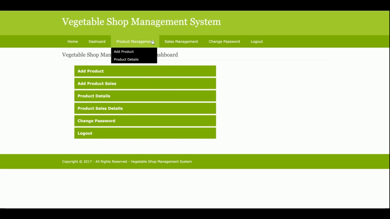 Python Django And MySQL Project on Vegetable Shop Management System