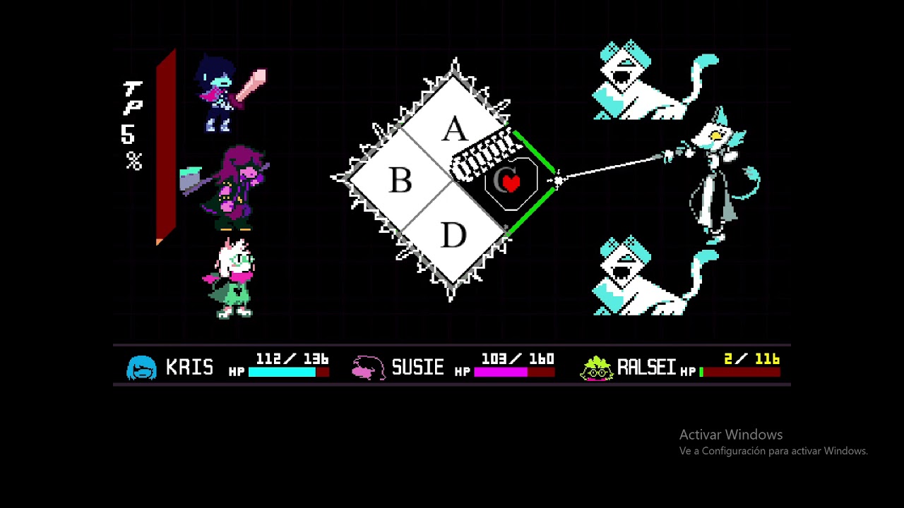 Deltarune Chapter 2 - Vs Tasque Manager battle