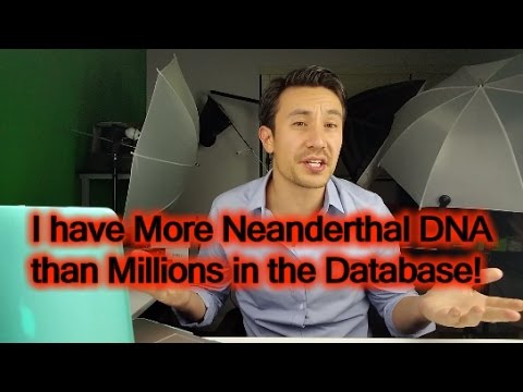 I Have More Neanderthal DNA than 96% of Others- Korean Caveman? (DNA Test 23andMe)