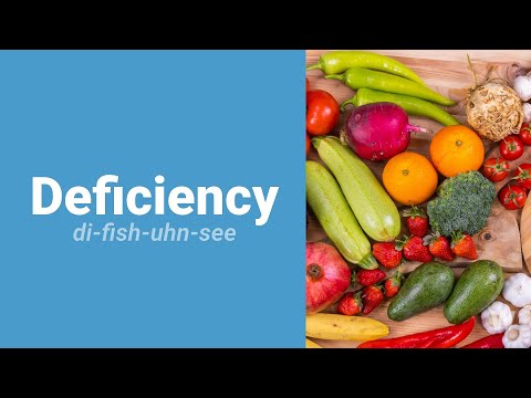 How to Pronounce Deficiency?