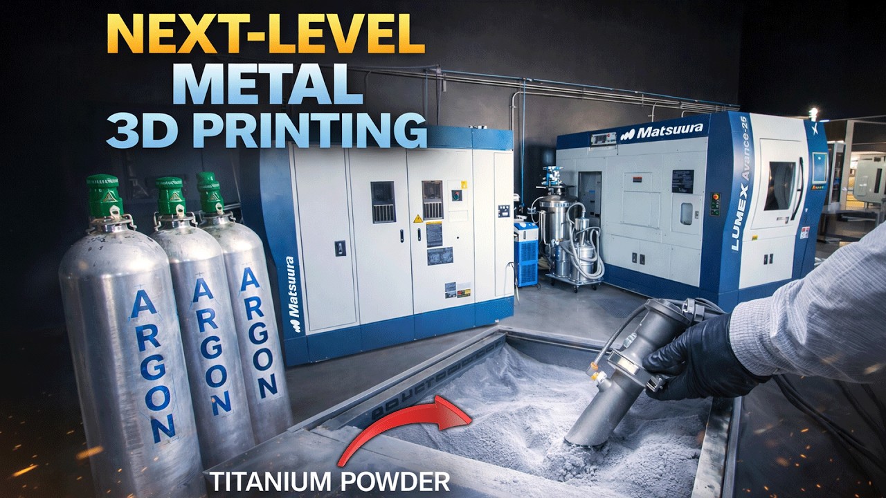 Inside a $1 Million Metal 3D Printer