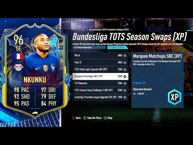 Bundesliga TOTS Season Swaps objective: FIFA 23 Bundesliga TOTS Season Swaps XP objectives - How ...