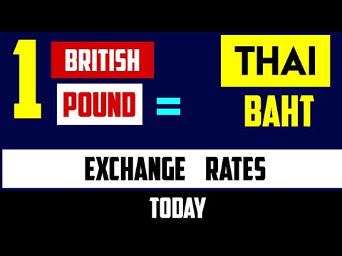 TODAY British Pound to Thailand Baht Exchange Rates 21 June 2024