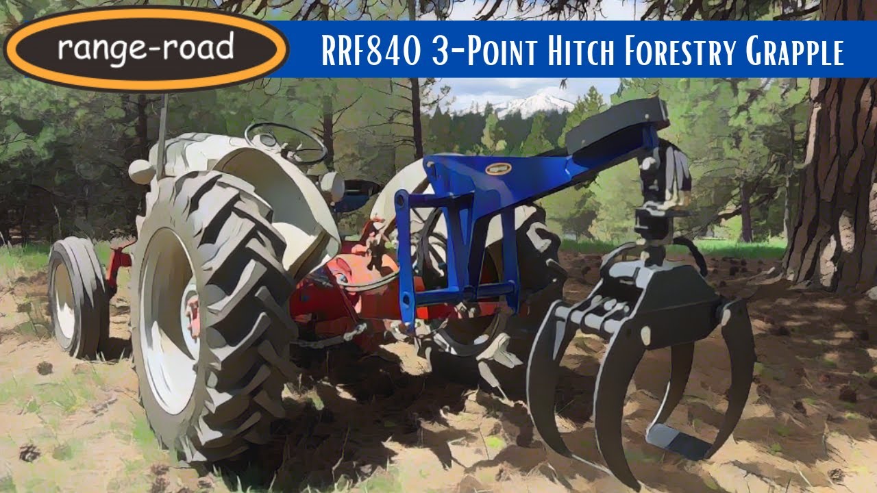 3-Point Hitch Forestry Grapple | Log Handling made EASY