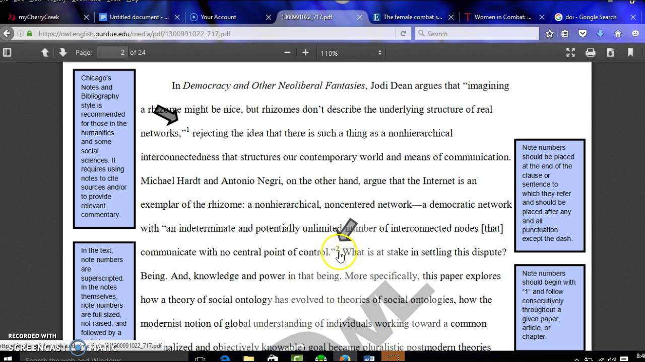 How to Add Superscript and Footnotes