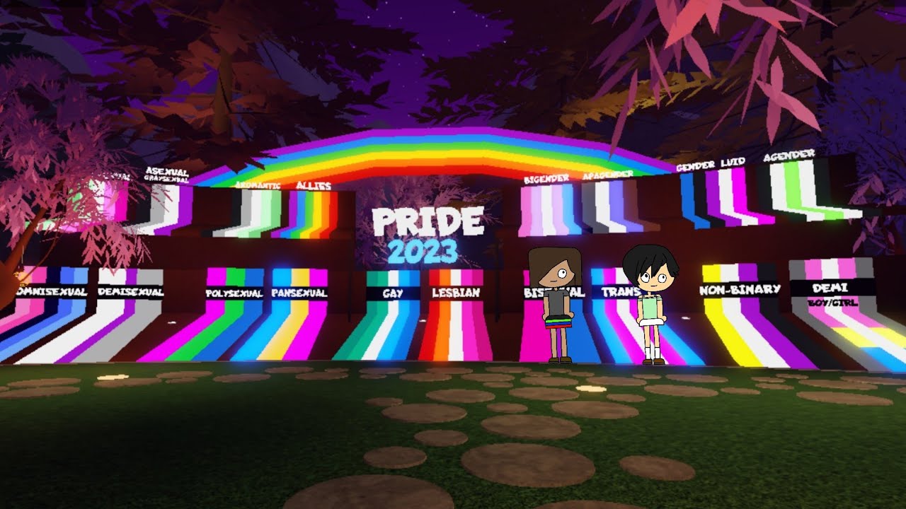 CHATING IN A ROBLOX LGBTQ SERVER FOR PRIDE MONTH