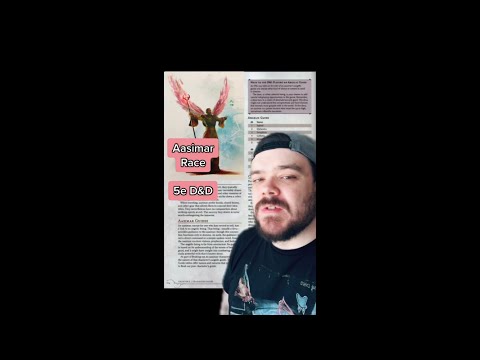 Aasimar Race 5e D&D #shorts
