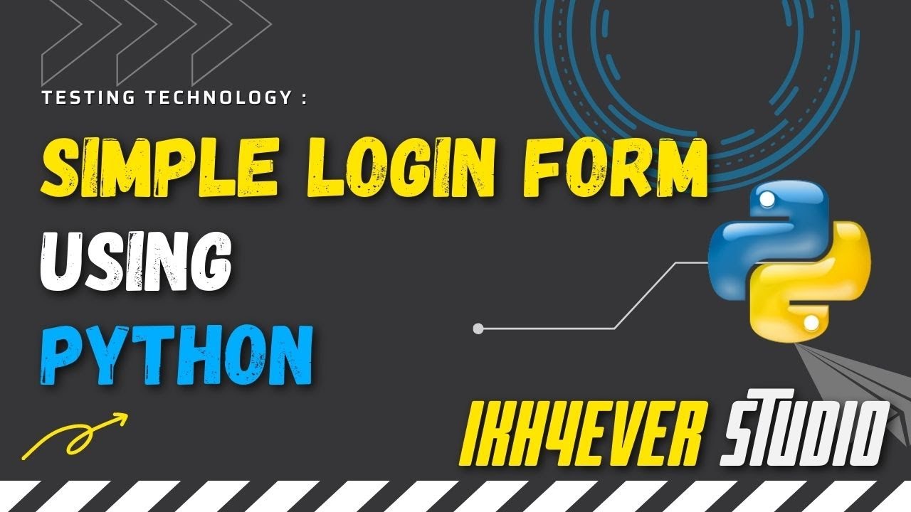 How to create Login Form using Python Tkinter 2022