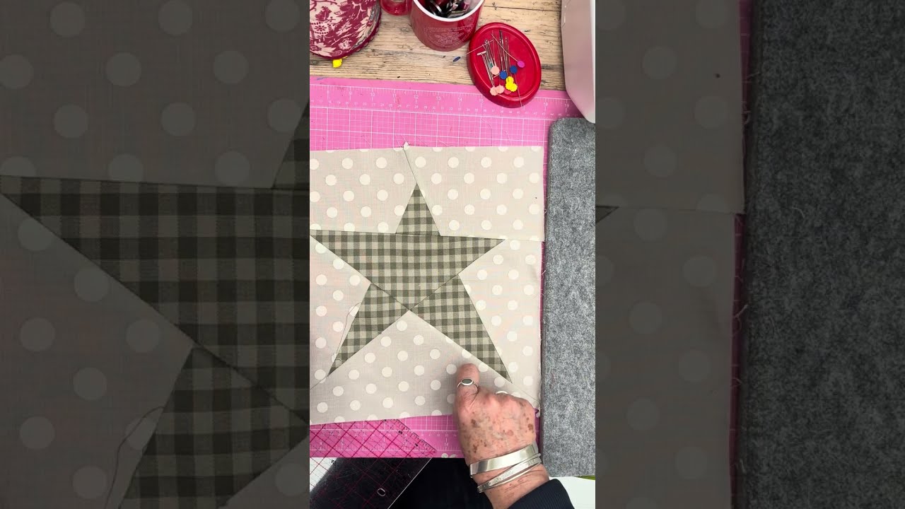 Mandy Shaws Crazy Star Patchwork Quilt Tips!