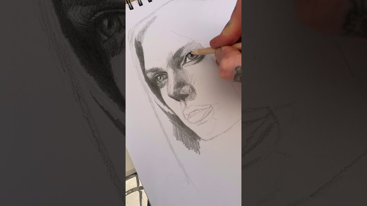 30 minute portrait sketch