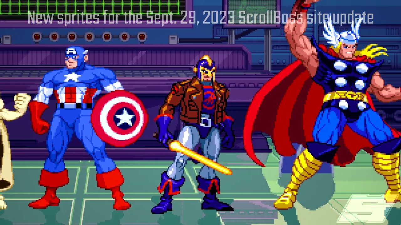 Avengers pixel art - 2023