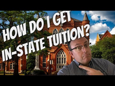 FREE COLLEGE: IN-STATE TUITION. What is needed to be an in-state resident for college tuition?