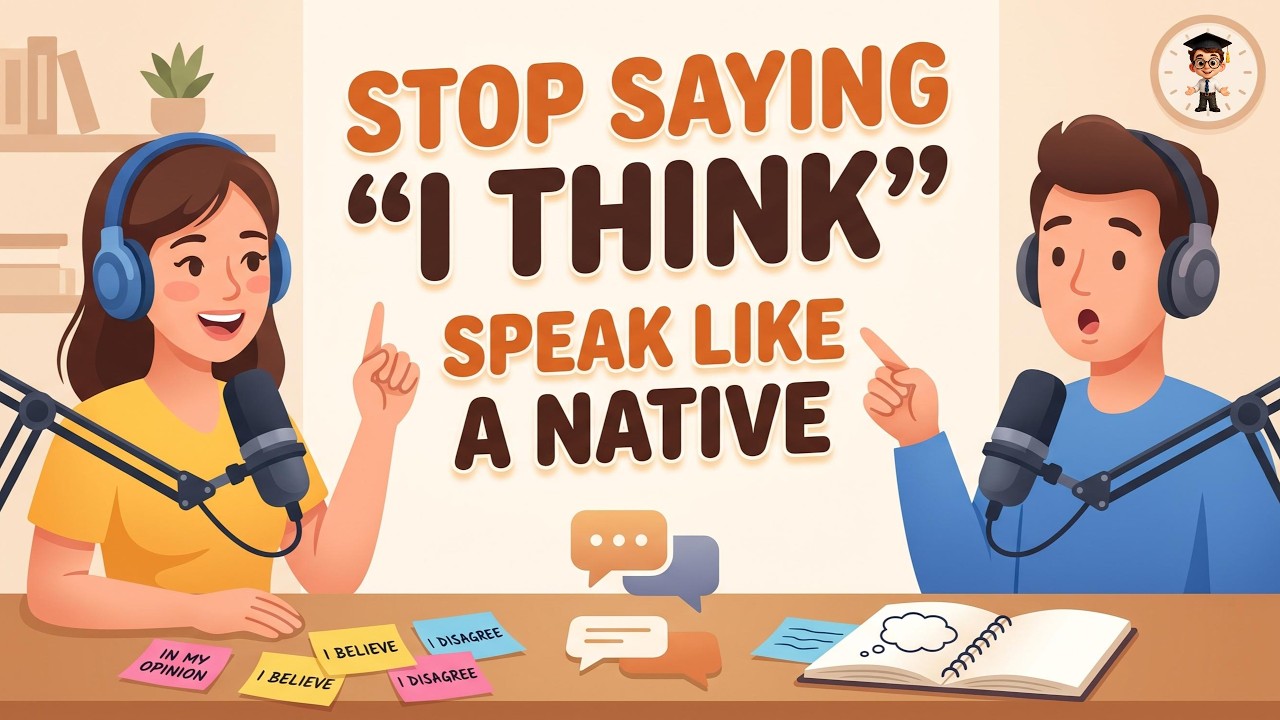 Practice Shadowing: Learn English Conversation | Express Your Opinion ...