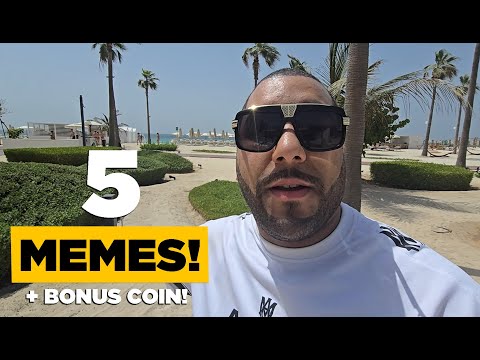 π₯ 5 MEME COINS + BONUS COIN To MAKE MILLIONAIRES In 2025!