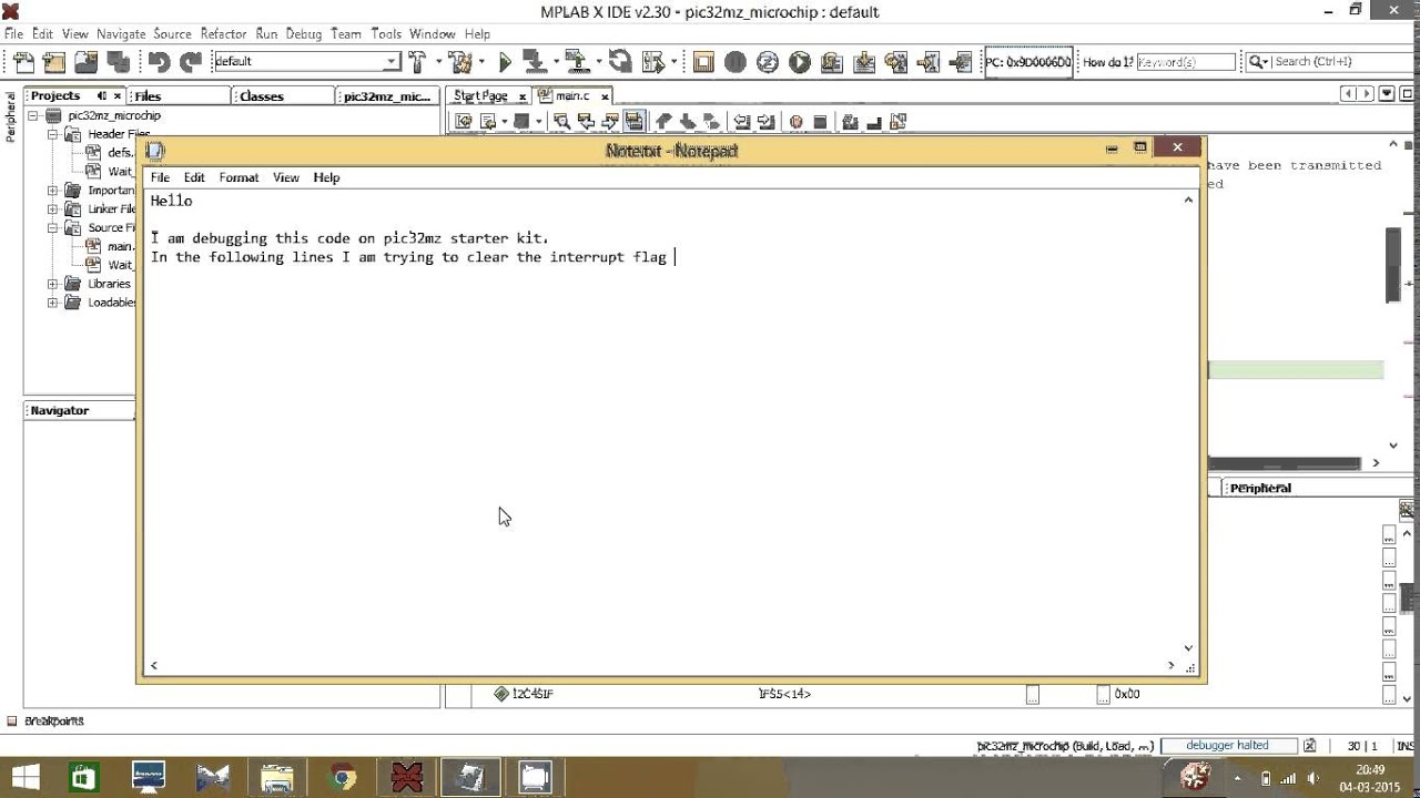 pic32 uart problem
