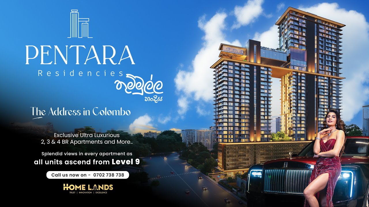 Pentara Residencies - Thummulla Handiya , The Address in Colombo | Apartment in Colombo
