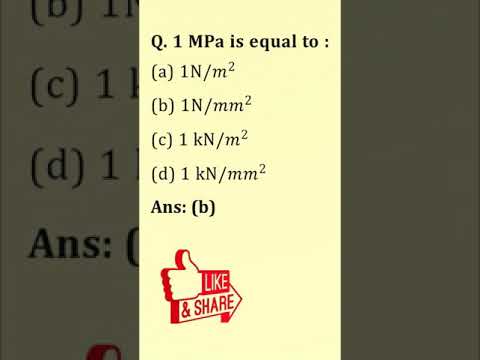 1 mpa is equal to #shorts