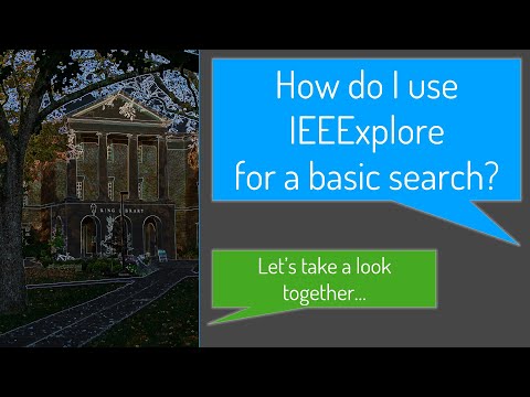 IEEE Xplore - Basic Database Walk Thru (2025)
