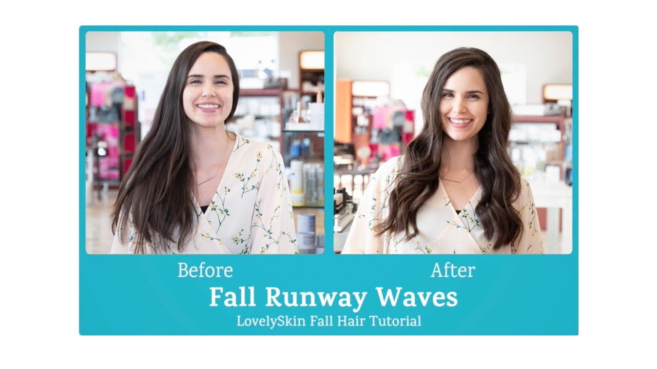 Fall Runway Waves Hair Tutorial | LovelySkin™