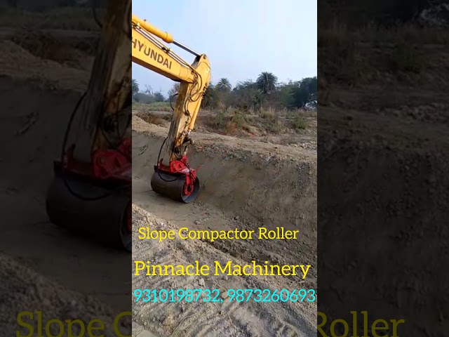 Slope Compactor - Slope Compactor Rollers Distributor / Channel Partner ...