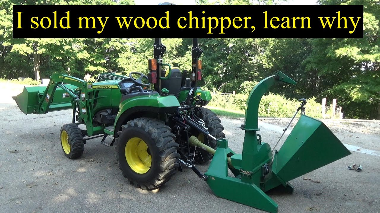 3 point wood chipper / 140