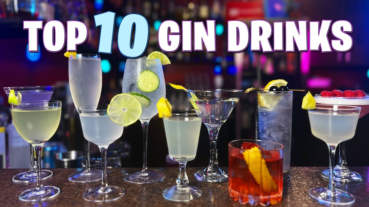 Top 10 Gin Cocktails Every Home Bartender Should Know 🍸