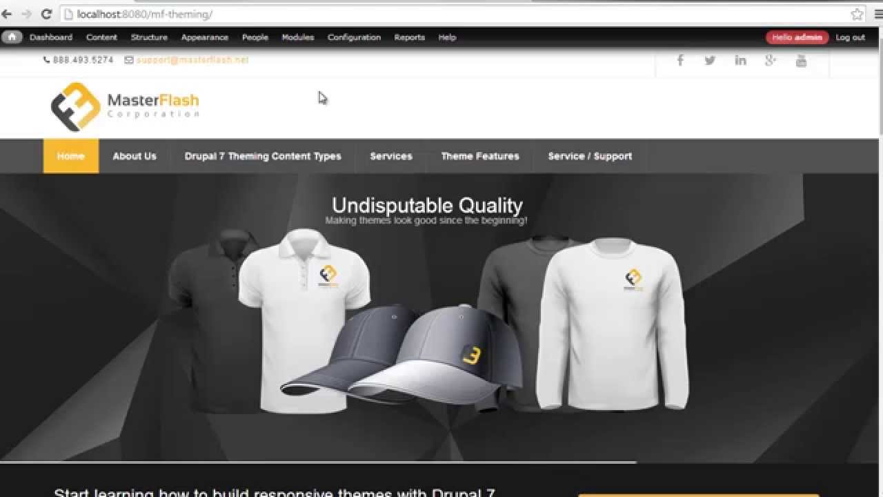 Drupal 7 Theming Tutorial - Responsive Theming