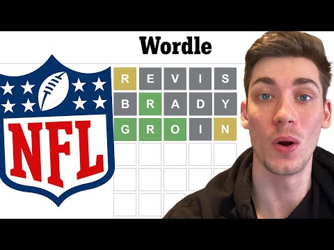 I played the NFL Wordle...