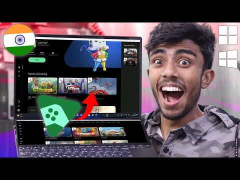 GOOGLE PLAY GAMES PC RELEASED IN INDIA! 🔥 For Windows 10 & 11 Windows Playstore ⚡️