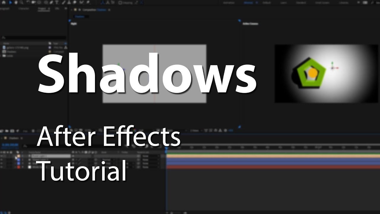 Shadows in After Effects - Explained