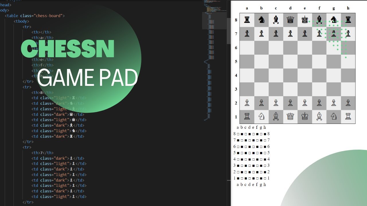 ASMR Programming - Chess Game pad - No Talking