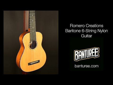 Romero Creations Baritone 6-String Nylon Guitar / Guilele | Reverb
